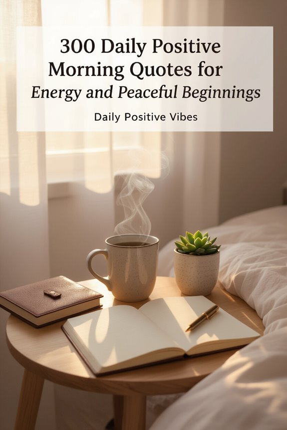 300 Daily Positive Morning Quotes for Energy and Peaceful Beginnings ...